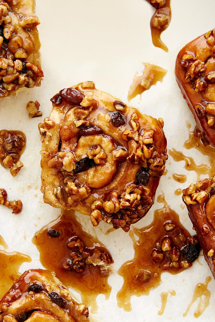 Honey Caramel Sticky Buns Recipe King Arthur Flour